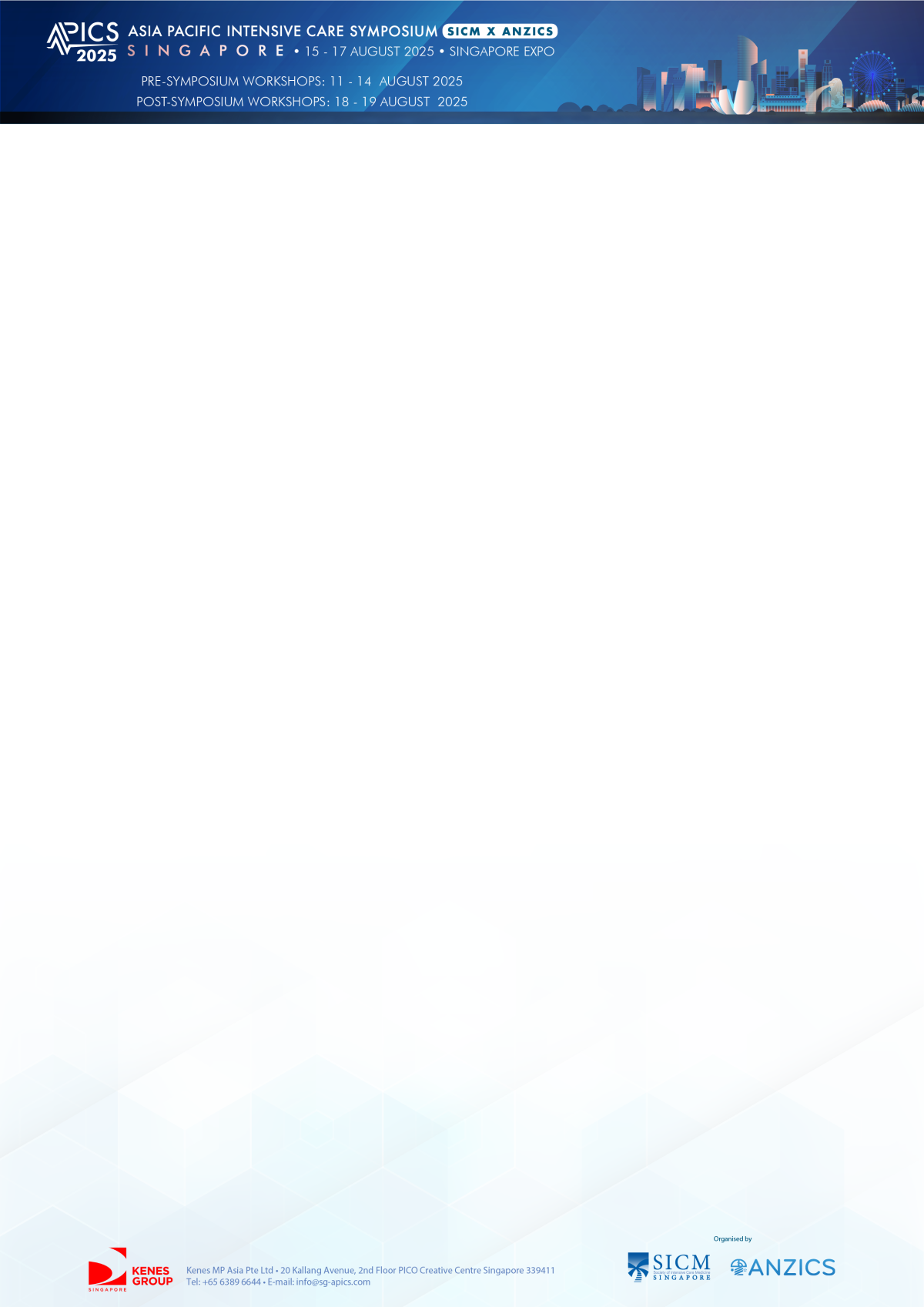 Promotional Toolkit – APICS 2025